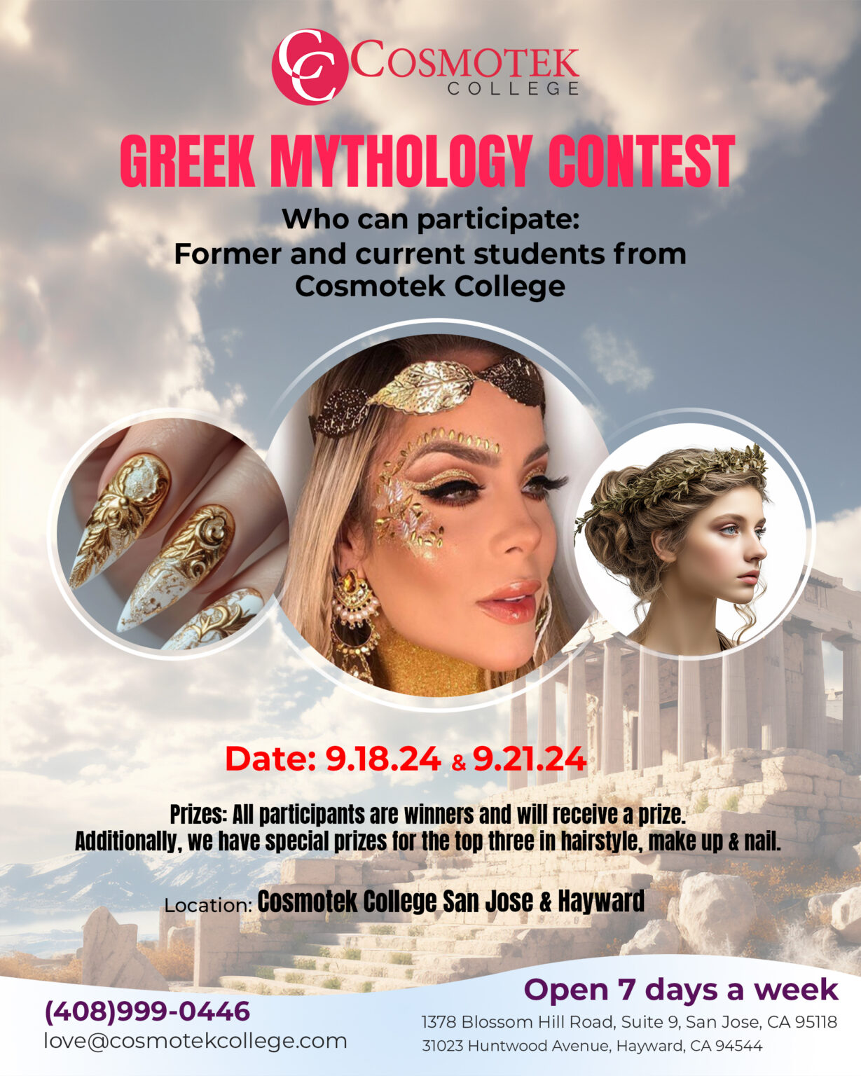 Greek Mythology Contest! - Cosmotek College